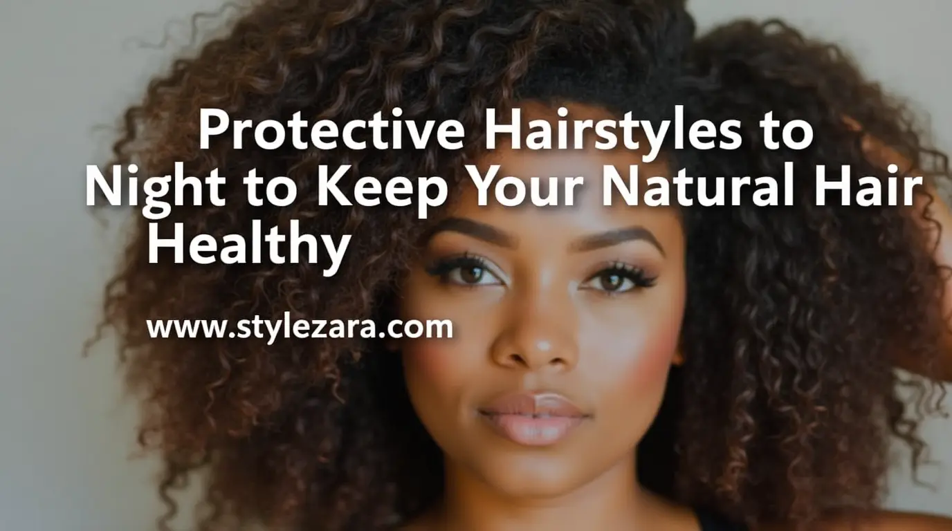 Protective Hairstyles to Wear at Night to Keep Your Natural Hair ...